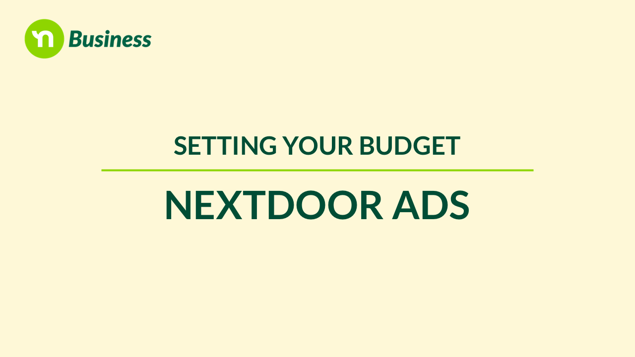 Video Tutorial Setting Your Budget